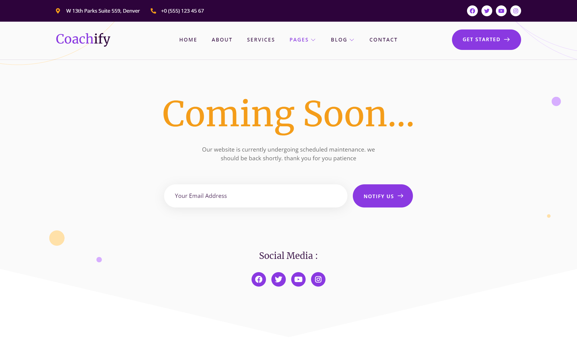 Coachify - Life Coach & Speaker Elementor Template Kit by codeinsolutions
